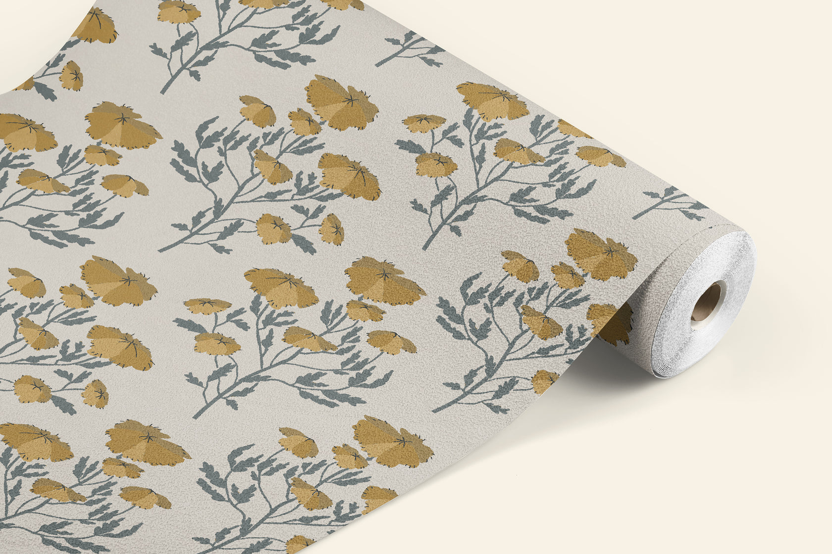 Primrose Wallpaper - sweet and subtle floral wallpaper ideas